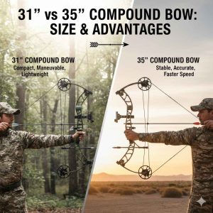 31″ vs 35″ Compound Bow: Size Differences and Advantages