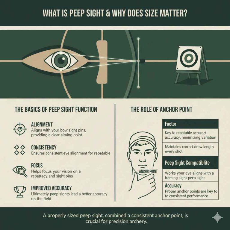 5/16 vs 3/16 Peep Sight: Choosing the Best Size for You