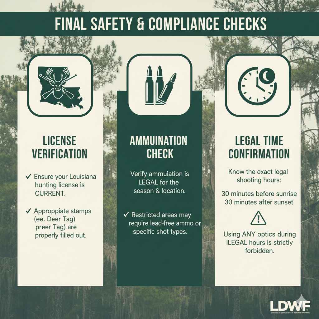 Are Laser Scopes Illegal In Louisiana To Hunt Deer