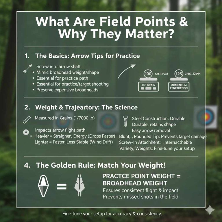 100 Grain vs 125 Grain Field Points: Making the Right Choice