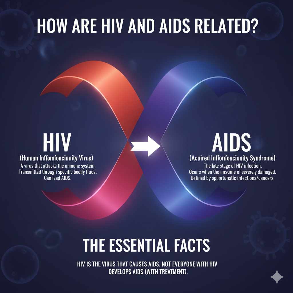 How Are HIV And AIDS Related: The Essential Facts