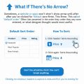 Does Arrow Point Up or Down When Sorted: A Genius Answer