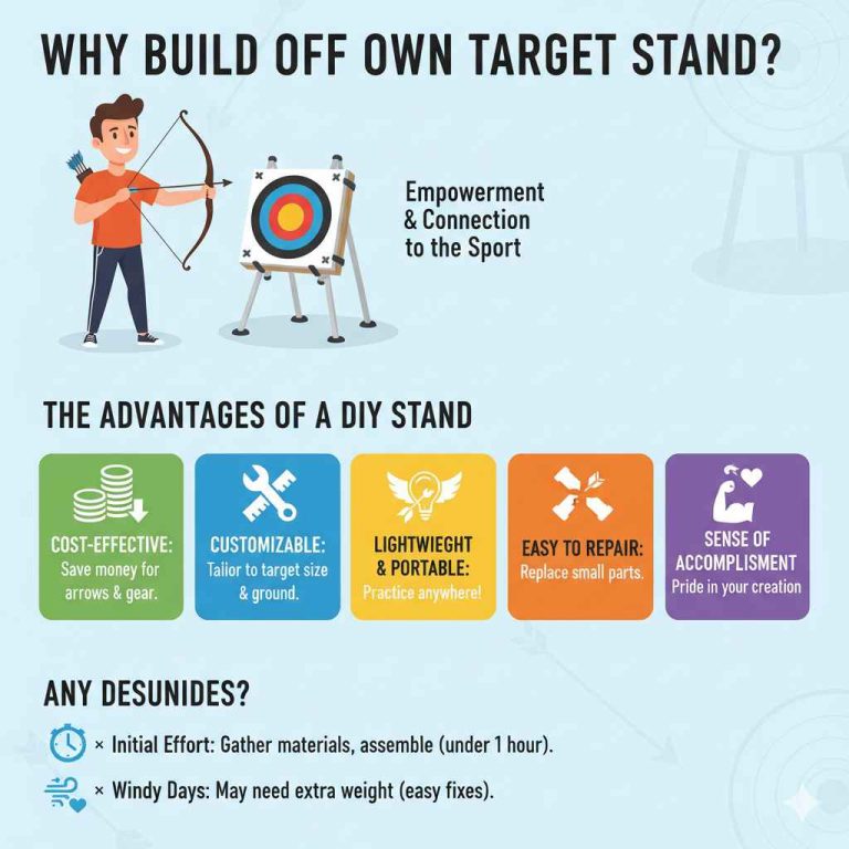 How To Make A Homemade Target Stand The Genius, Easy Way