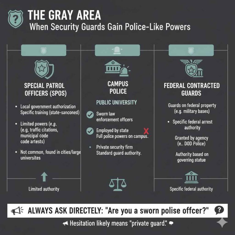 Armed Security Guard vs Police Officer: Proven Essential